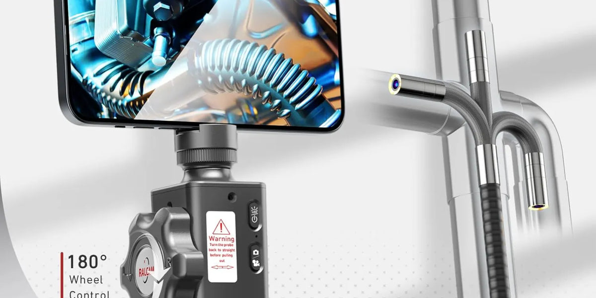 2-Way Articulating Borescope | Industrial Inspection Camera — Ralcam
